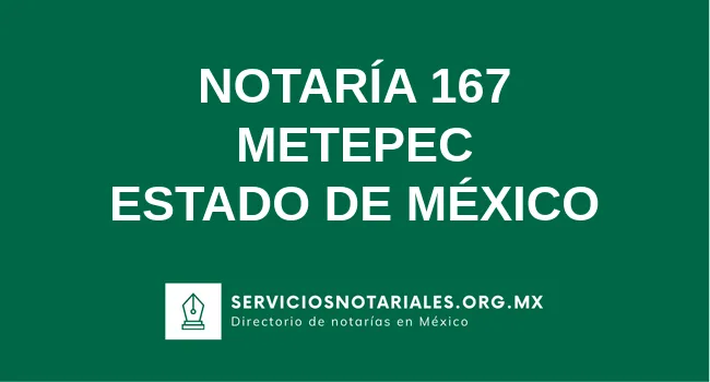 Notaría 167 Metepec - Notario Lic. María Guadalupe Monter Flores