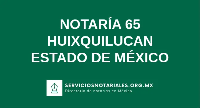 Notaría 65 Huixquilucan - Notario Lic. José Luis Mazoy Kuri