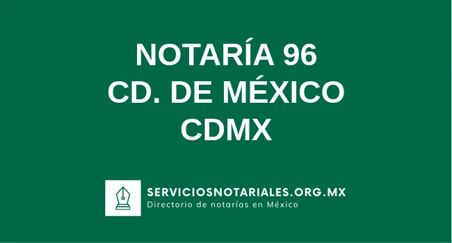 Notaría 96 Cd De México Notario Lic Mauricio Martínez Rivera
